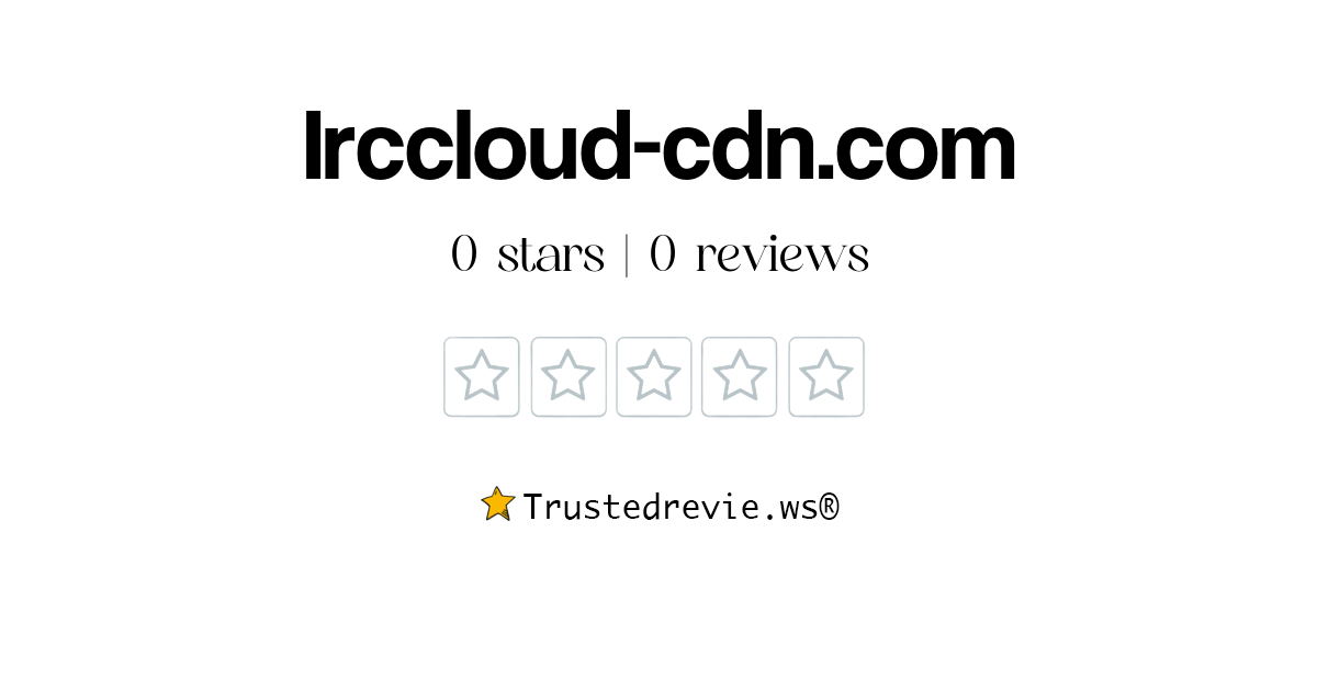 Irccloud-cdn.com Review: Legit or Scam? [2025 New Reviews]