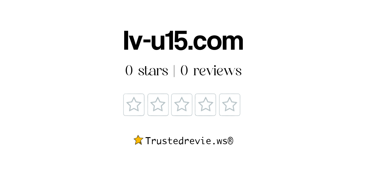 Iv-u15.com Review: Legit or Scam? [2025 New Reviews]