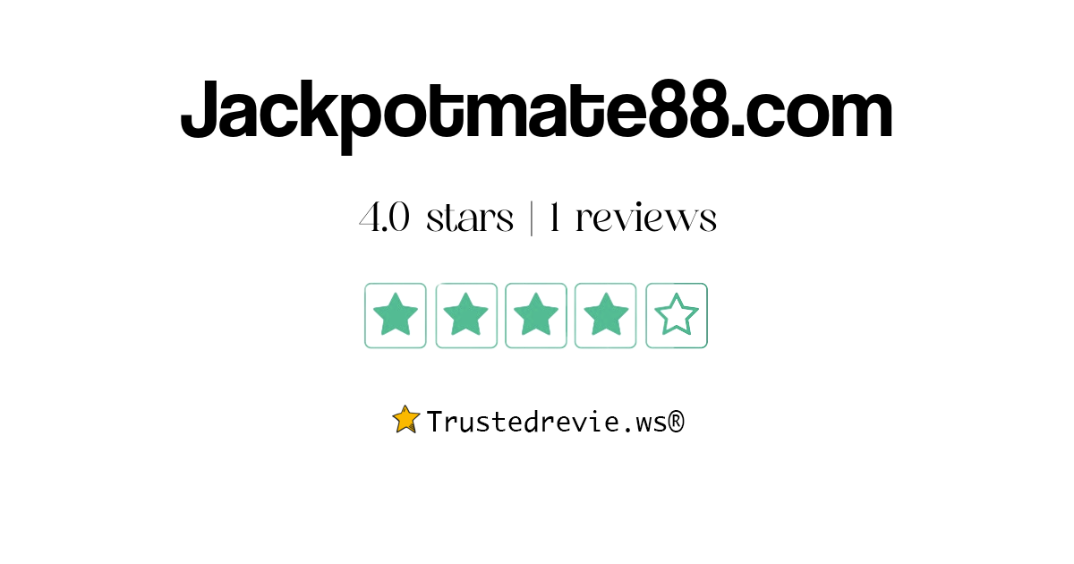 Jackpotmate88.com Review: Legit or Scam? [2025 New Reviews]
