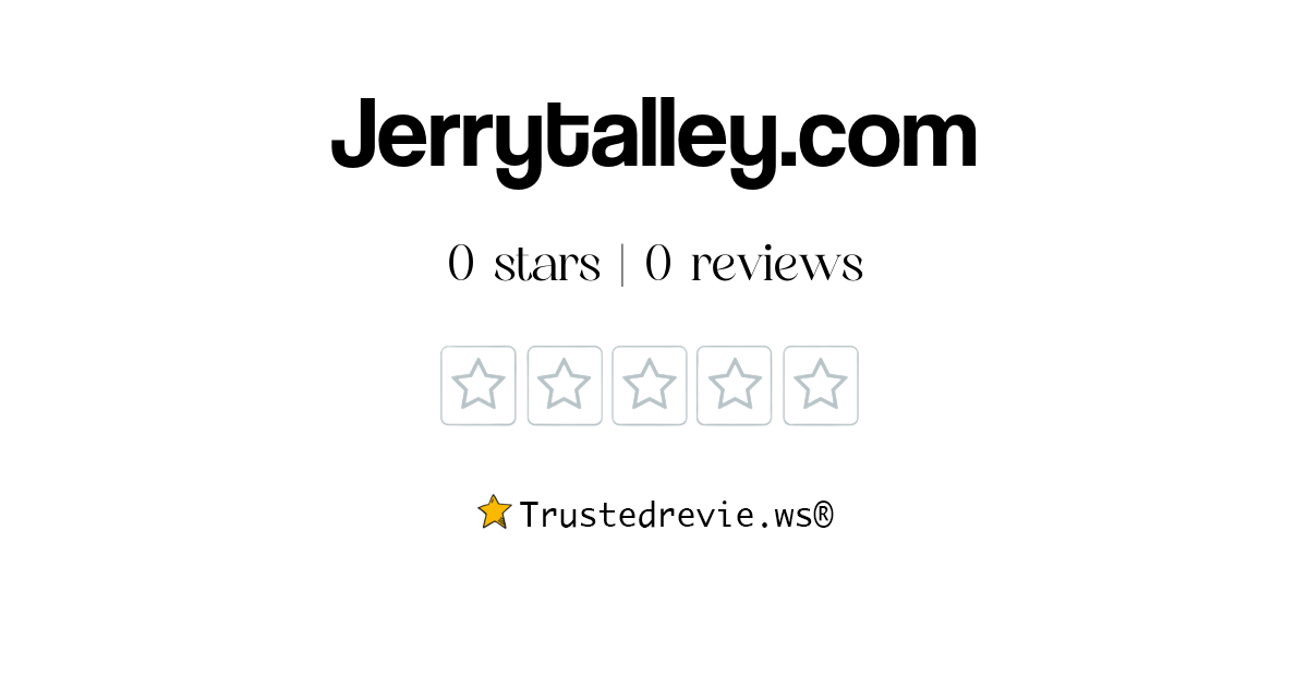 Jerrytalley.com Review: Legit or Scam? [2026 New Reviews]