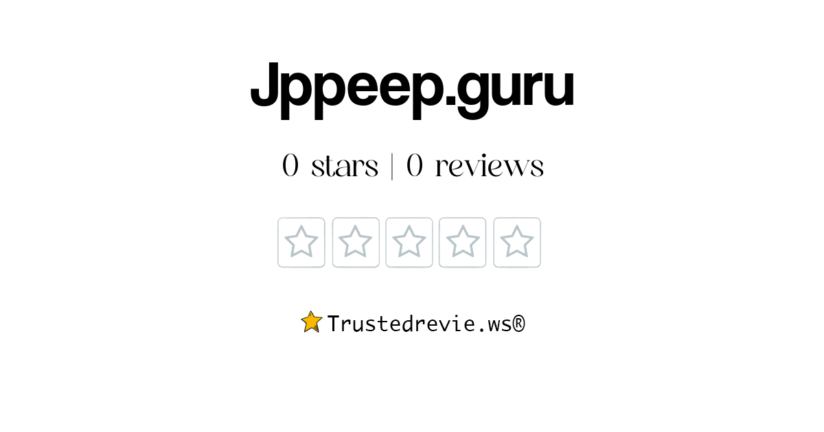 Jppeep.guru Review: Legit or Scam? [2026 New Reviews]