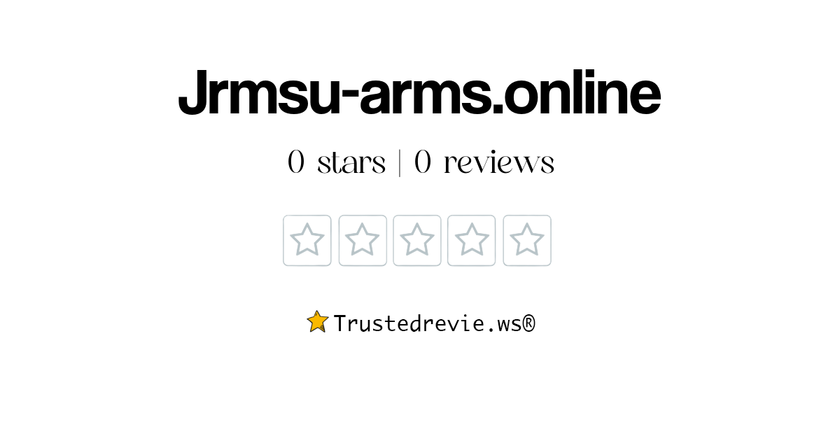 Jrmsu-arms.online - Ask Question