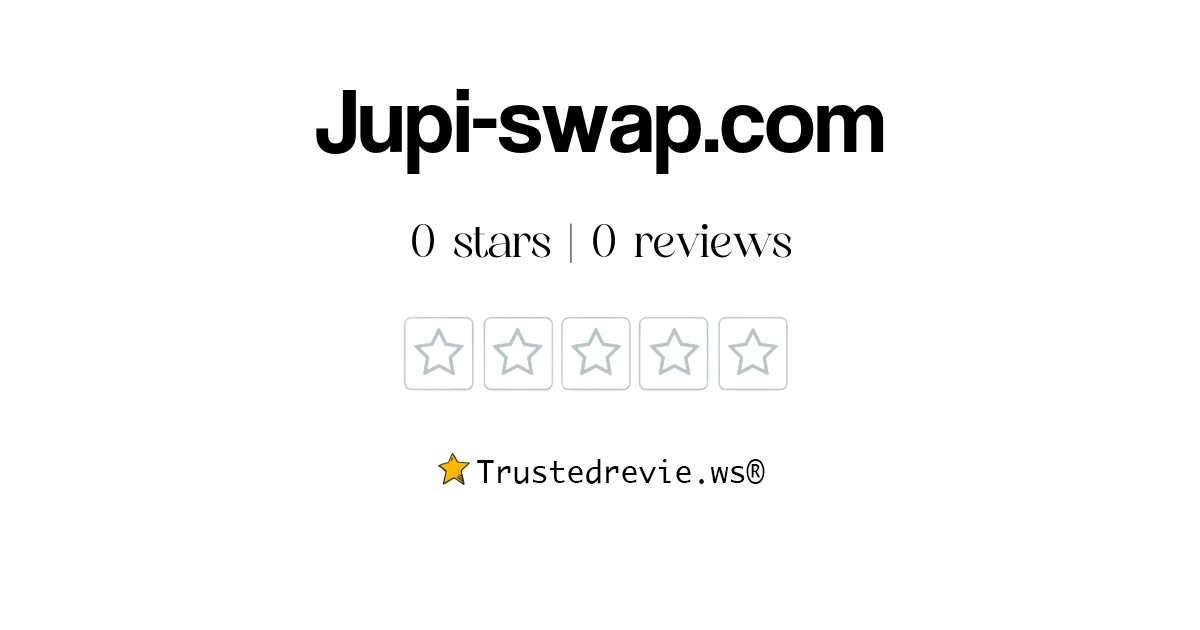 Jupi-swap.com - Ask Question