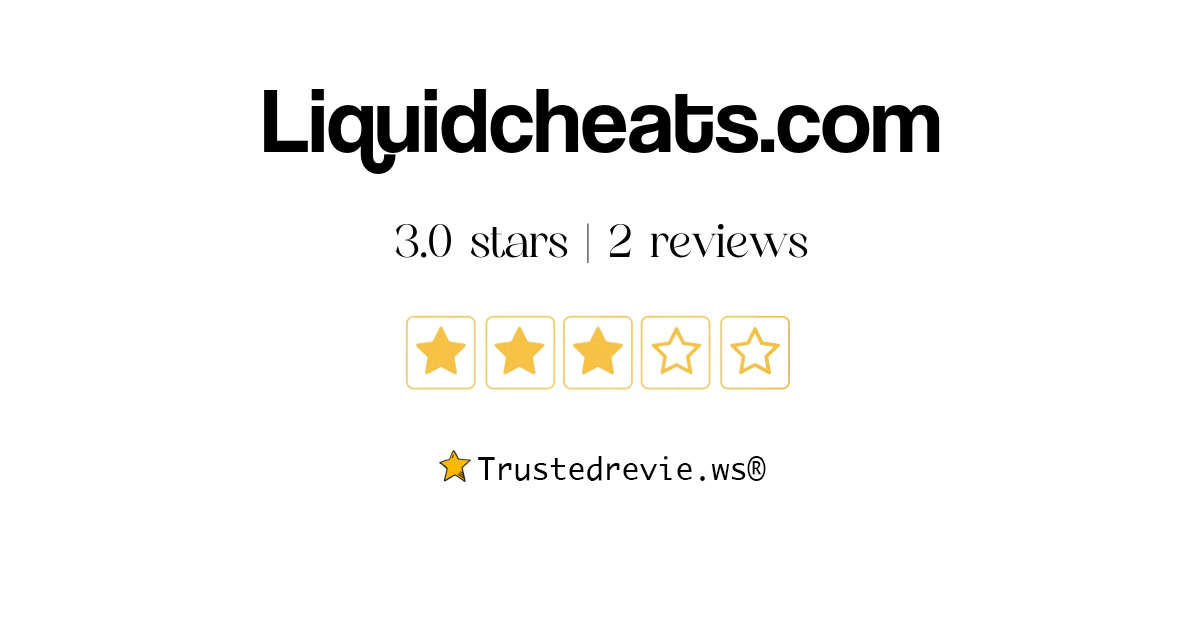 Liquidcheats.com Review: Legit or Scam? [2026 New Reviews]