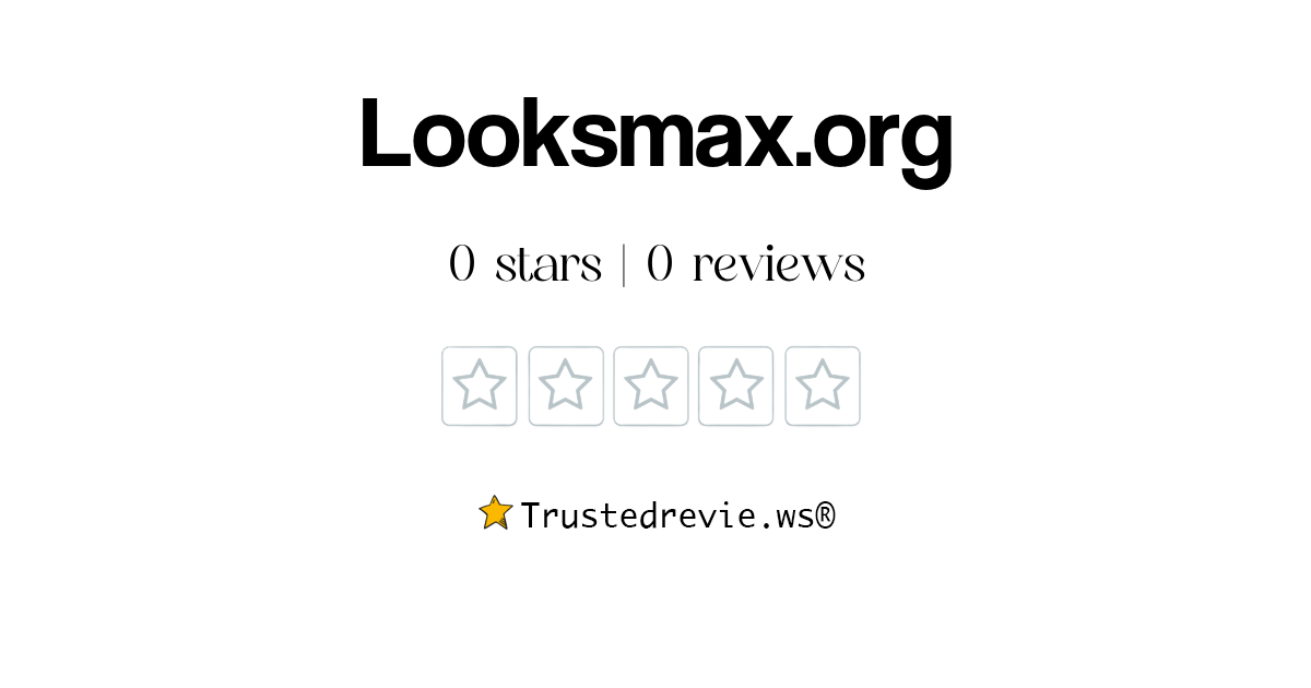Looksmax.org - Ask Question