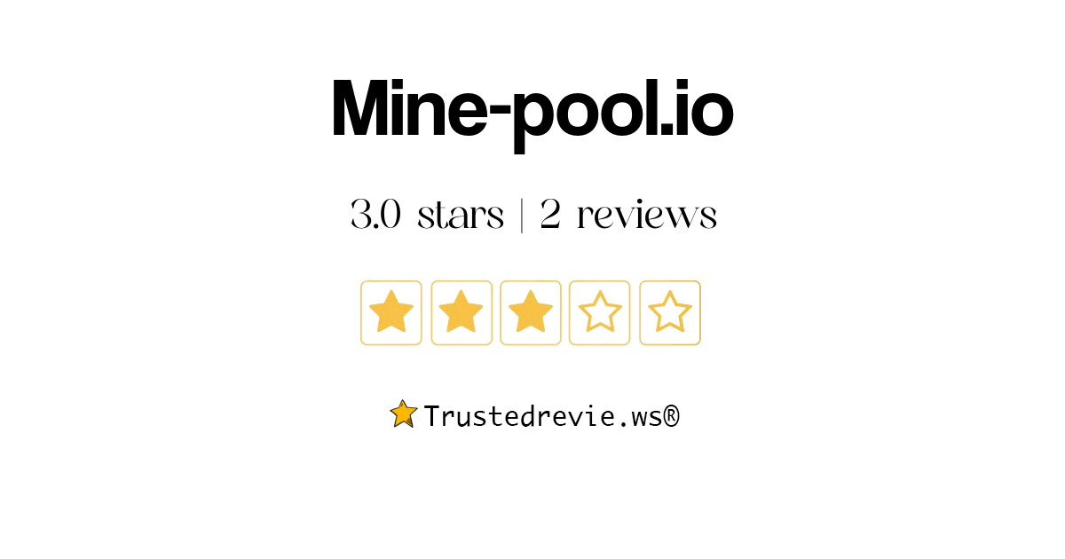 Mine-pool.io Review: Legit or Scam? [2024 New Reviews]