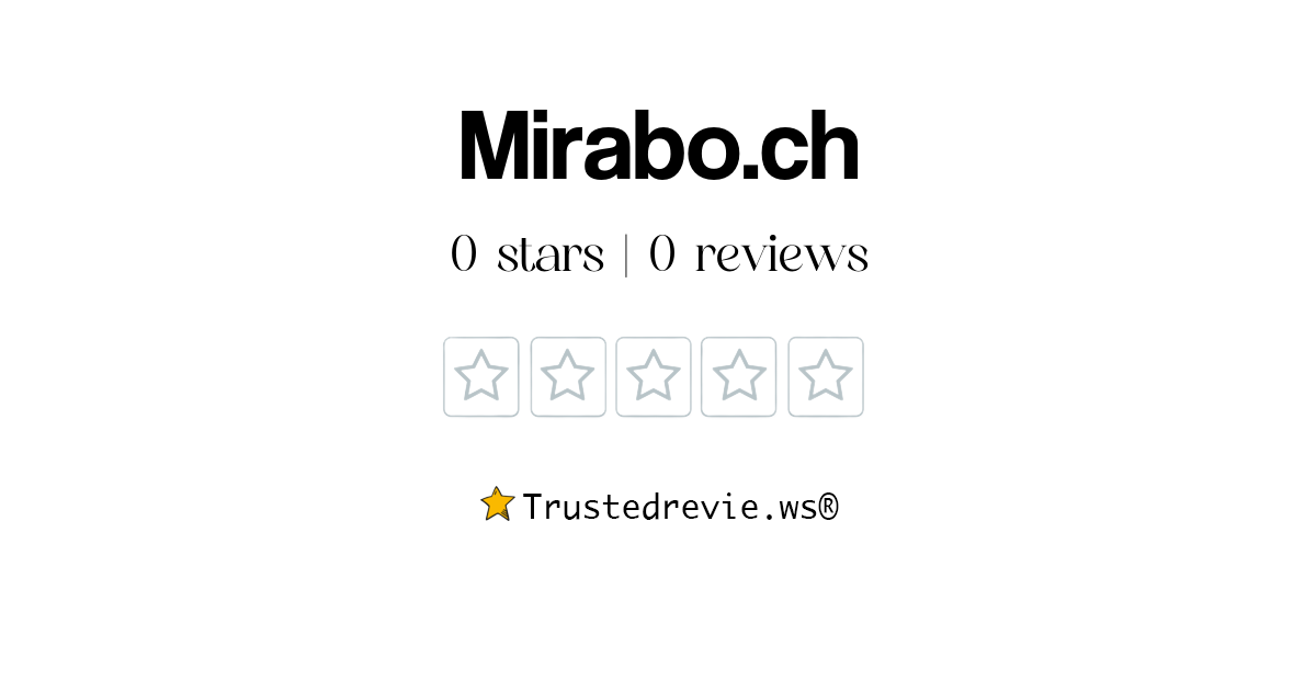 Mirabo.ch Review: Legit or Scam? [2026 New Reviews]