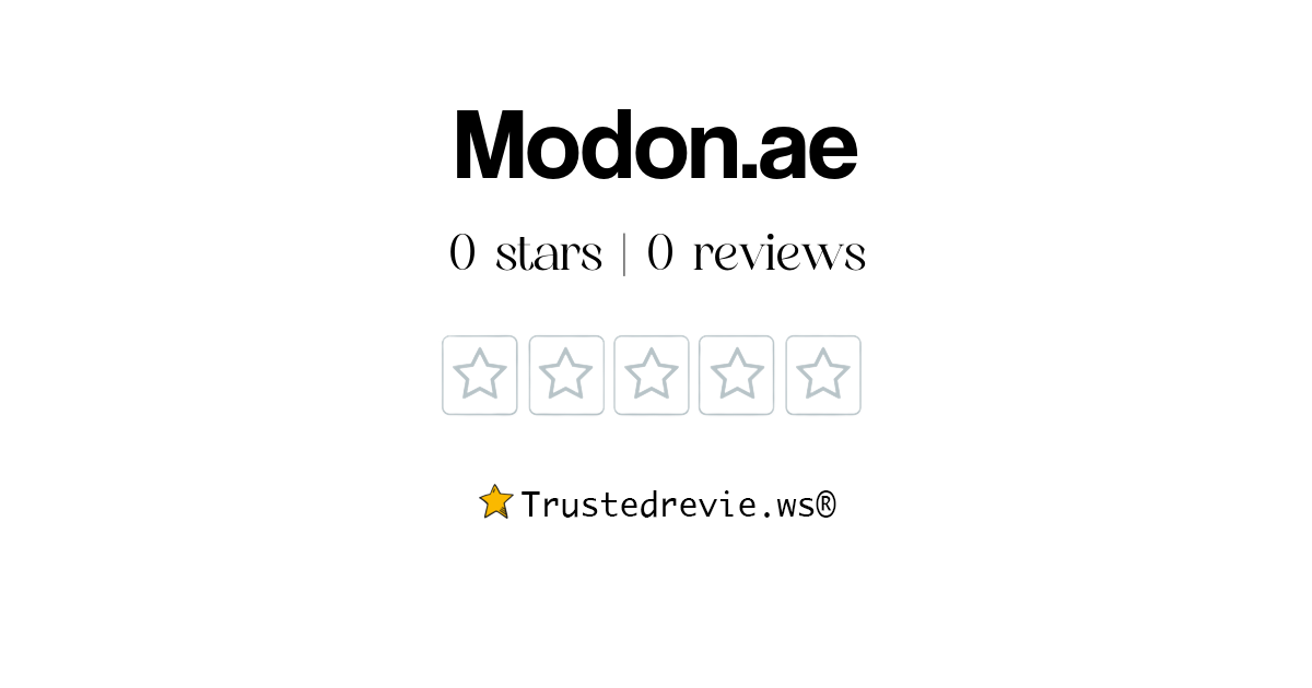 Modon.ae Review: Legit or Scam? [2026 New Reviews]
