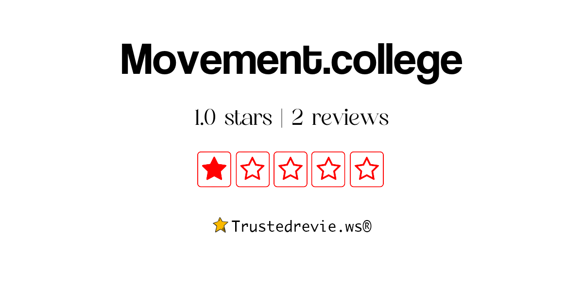 Movement.college Review: Legit or Scam? [2025 New Reviews]