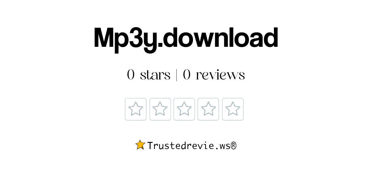 Mp3y.download Review: Legit or Scam? [2025 New Reviews]