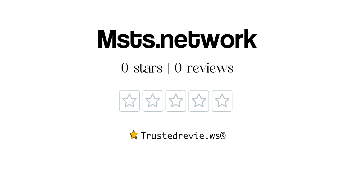 Msts.network Review: Legit or Scam? [2026 New Reviews]