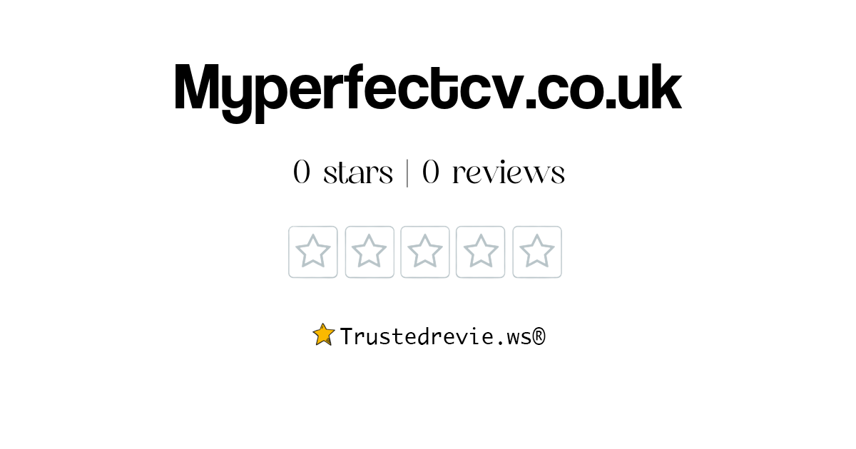 Myperfectcv.co.uk Review: Legit or Scam? [2026 New Reviews]