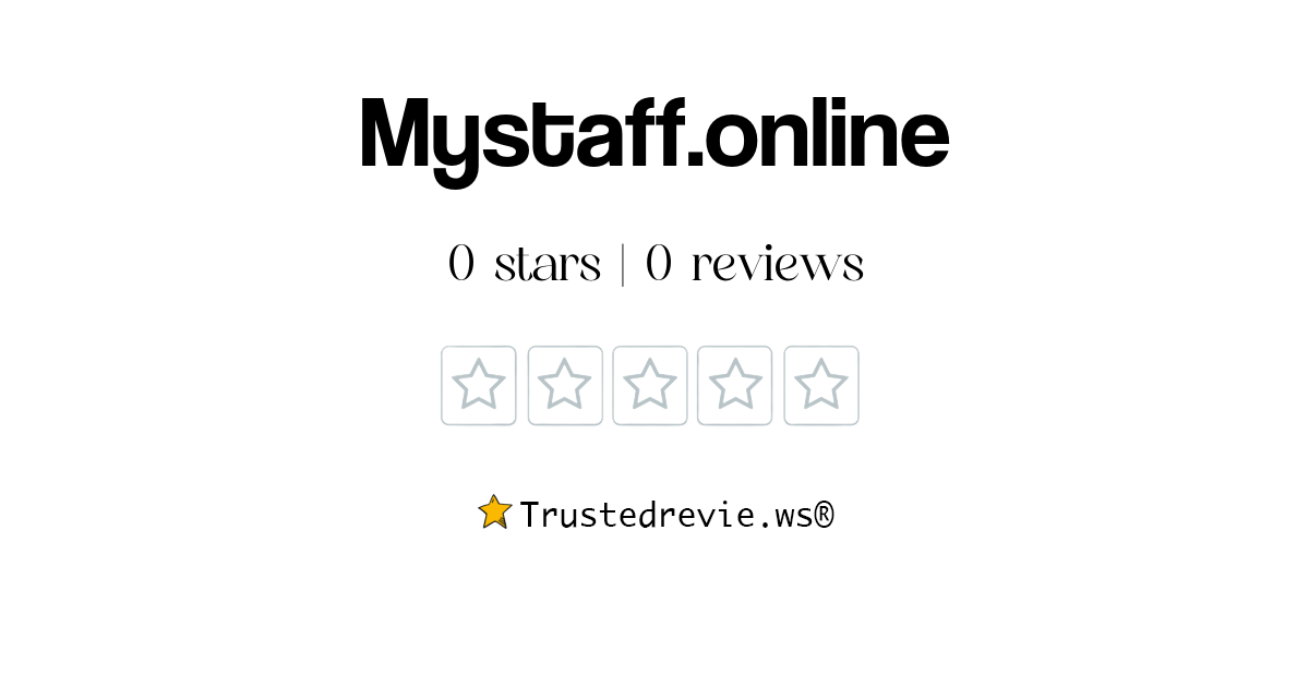 Mystaff.online Review: Legit or Scam? [2025 New Reviews]
