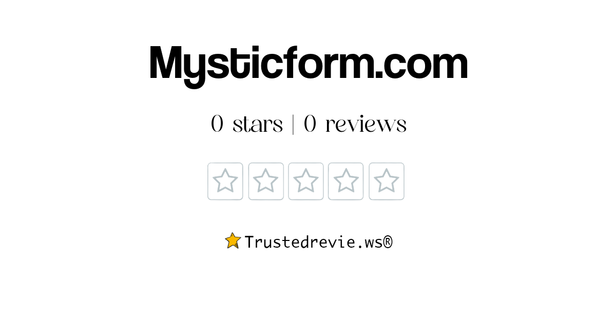 Mysticform.com Review: Legit or Scam? [2026 New Reviews]
