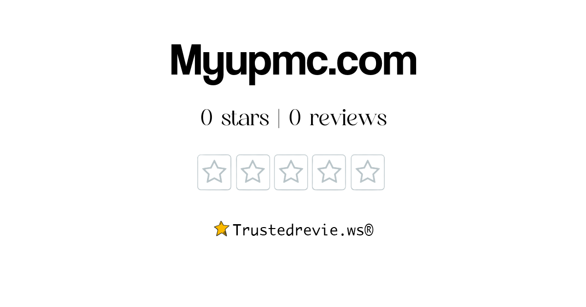 Myupmc.com Review: Legit or Scam? [2026 New Reviews]