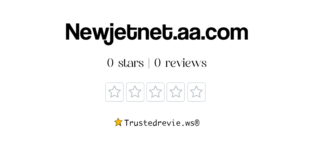 Newjetnet.aa.com - Ask Question