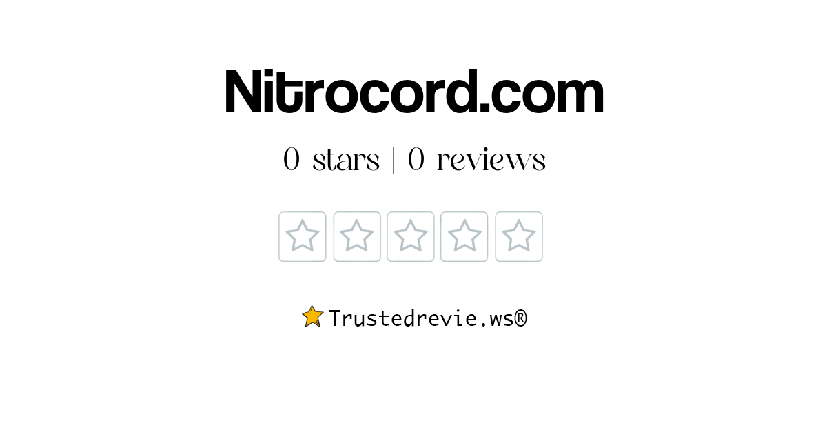 Nitrocord.com Review: Legit or Scam? [2026 New Reviews]