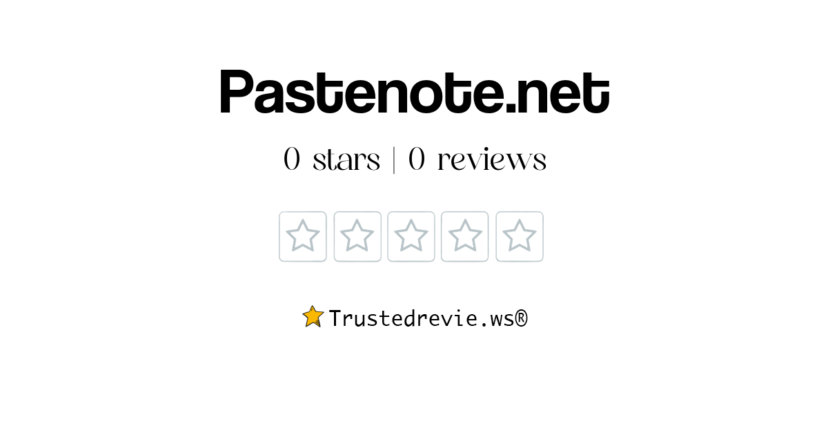 Pastenote.net - Ask Question