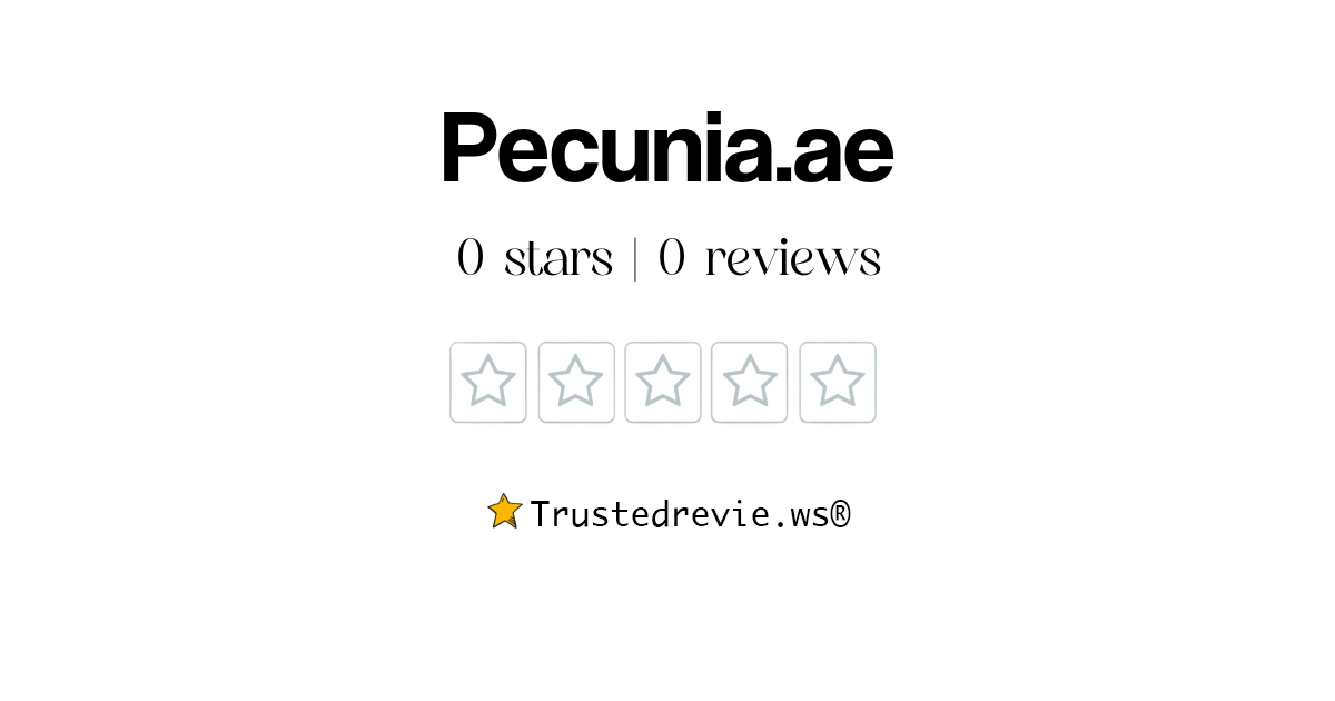 Pecunia.ae Review: Legit or Scam? [2025 New Reviews]