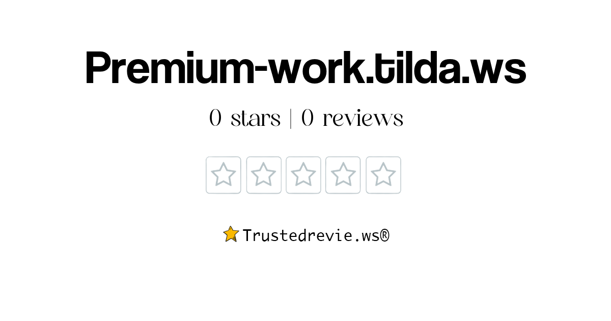 Premium-work.tilda.ws - Ask Question