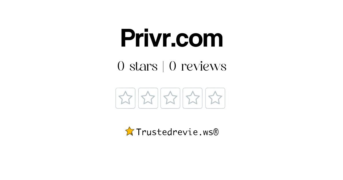 Privr.com Review: Legit or Scam? [2025 New Reviews]