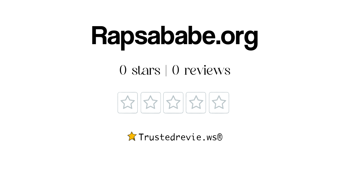 Rapsababe.org Review: Legit or Scam? [2025 New Reviews]