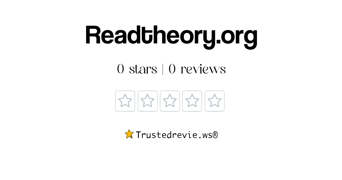 Readtheory.org Review: Legit or Scam? [2025 New Reviews]