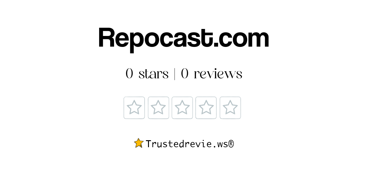 Repocast.com Review: Legit or Scam? [2024 New Reviews]