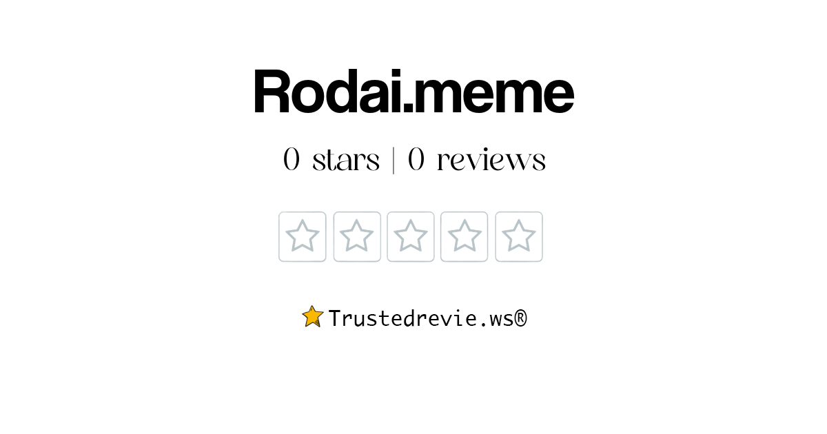 Rodai.meme Review: Legit or Scam? [2025 New Reviews]