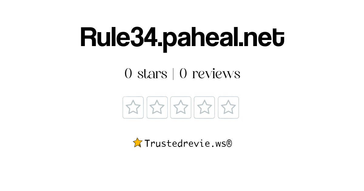 Rule34.paheal.net Review: Legit or Scam? [2026 New Reviews]