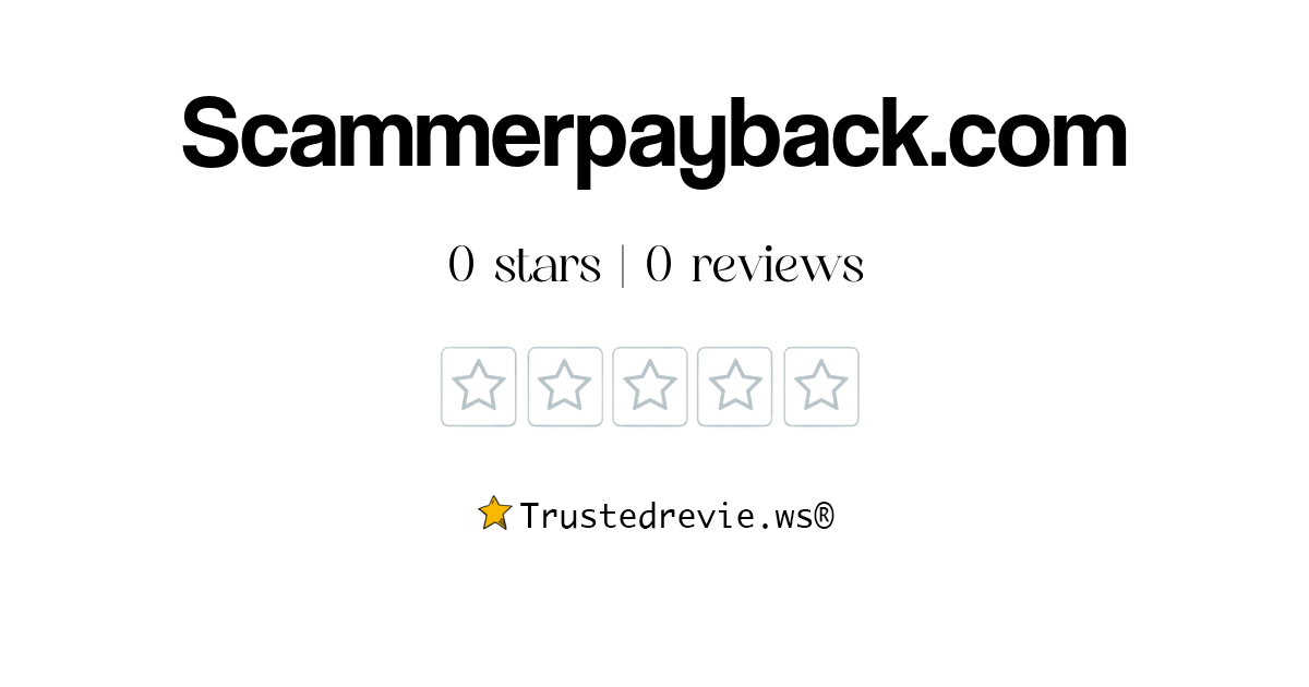 Scammerpayback.com Review: Legit or Scam? [2026 New Reviews]