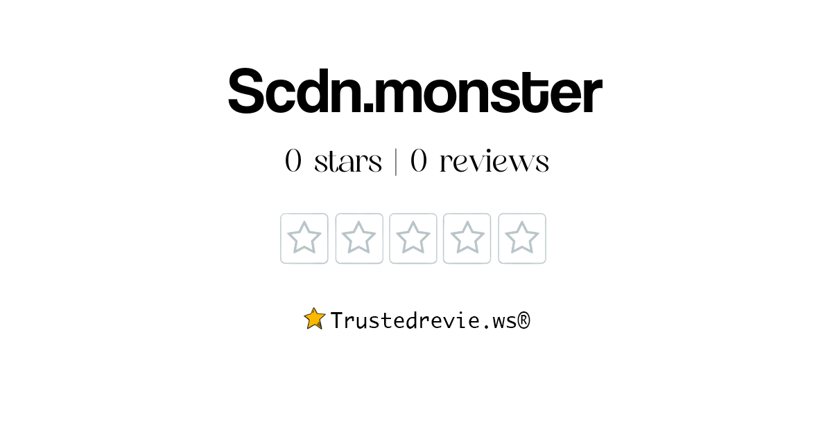Scdn.monster Review: Legit or Scam? [2026 New Reviews]