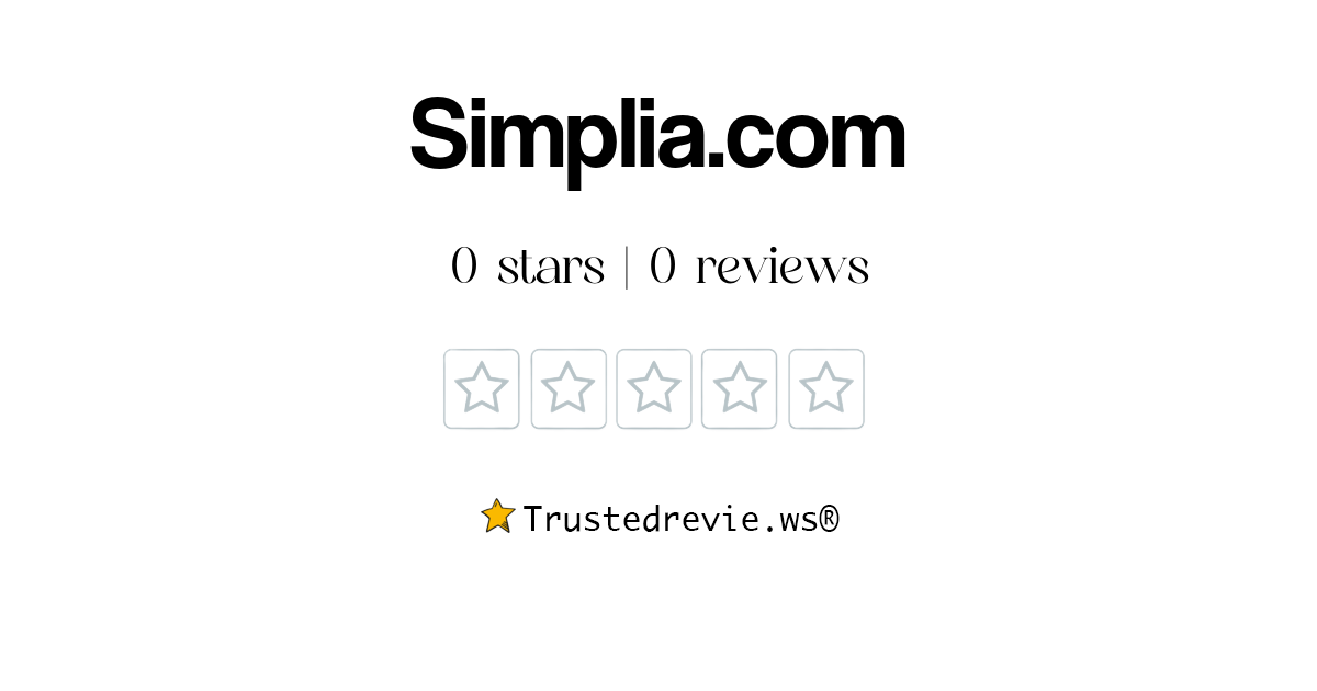 Simplia.com Review: Legit or Scam? [2025 New Reviews]