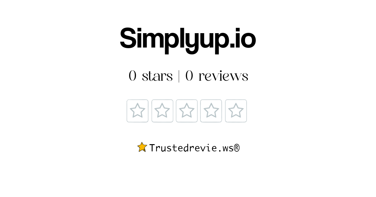 Simplyup.io Review: Legit or Scam? [2025 New Reviews]