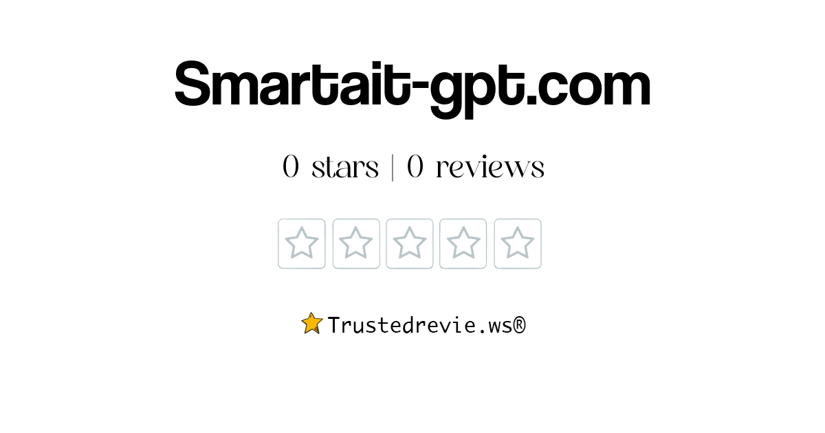 Smartait-gpt.com Review: Legit or Scam? [2025 New Reviews]