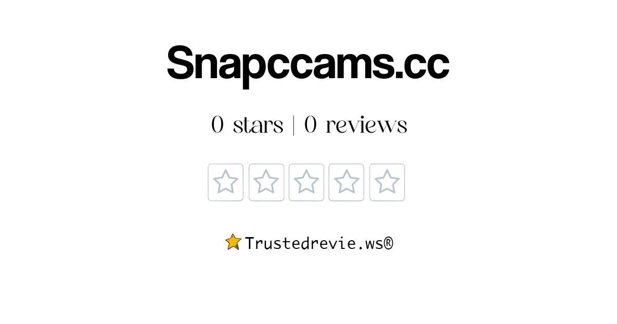Snapccams.cc Review: Legit or Scam? [2025 New Reviews]