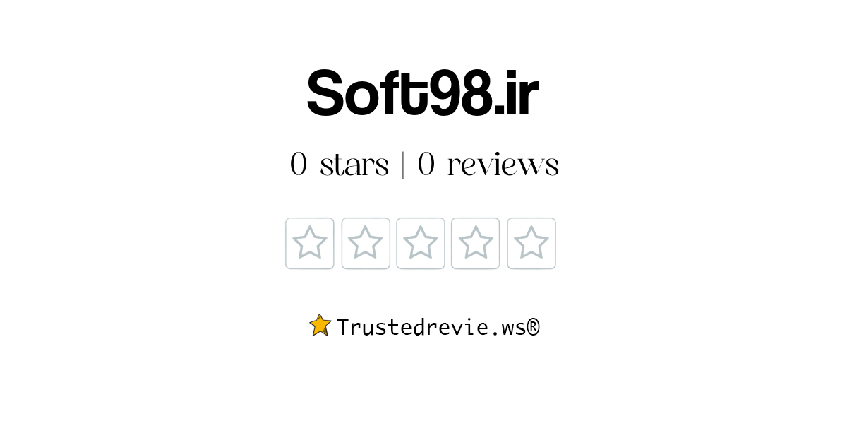 Soft98.ir Review: Legit or Scam? [2026 New Reviews]