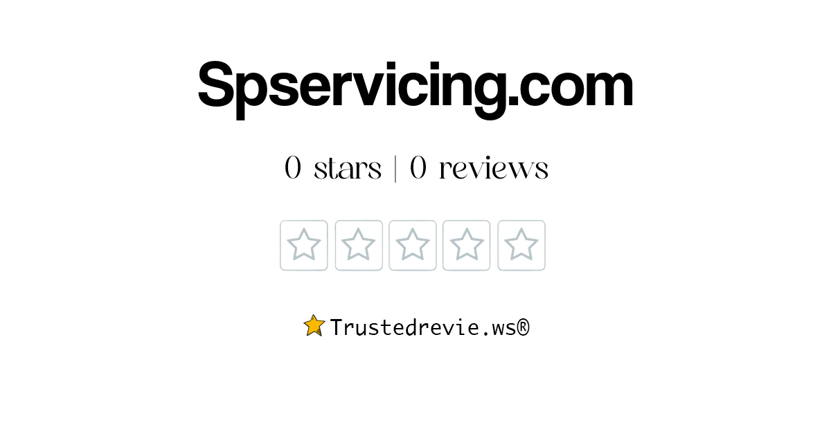 Spservicing.com Review: Legit or Scam? [2025 New Reviews]