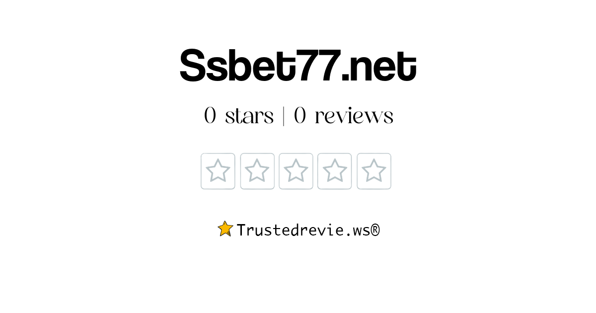 Ssbet77.net - Ask Question