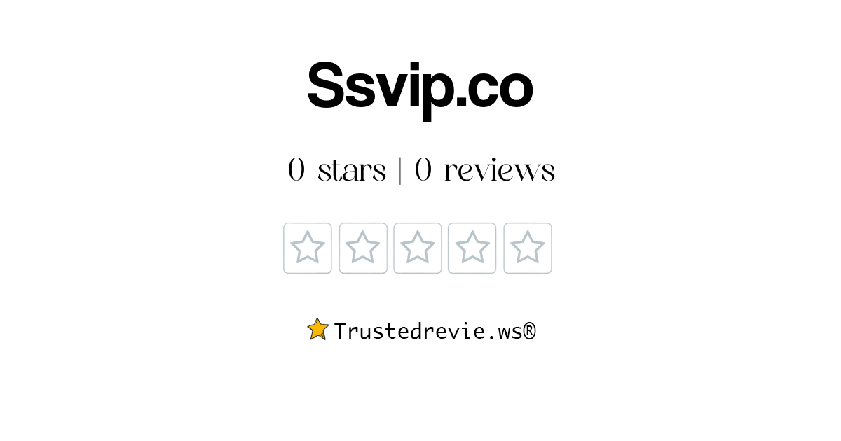 Ssvip.co Review: Legit or Scam? [2024 New Reviews]