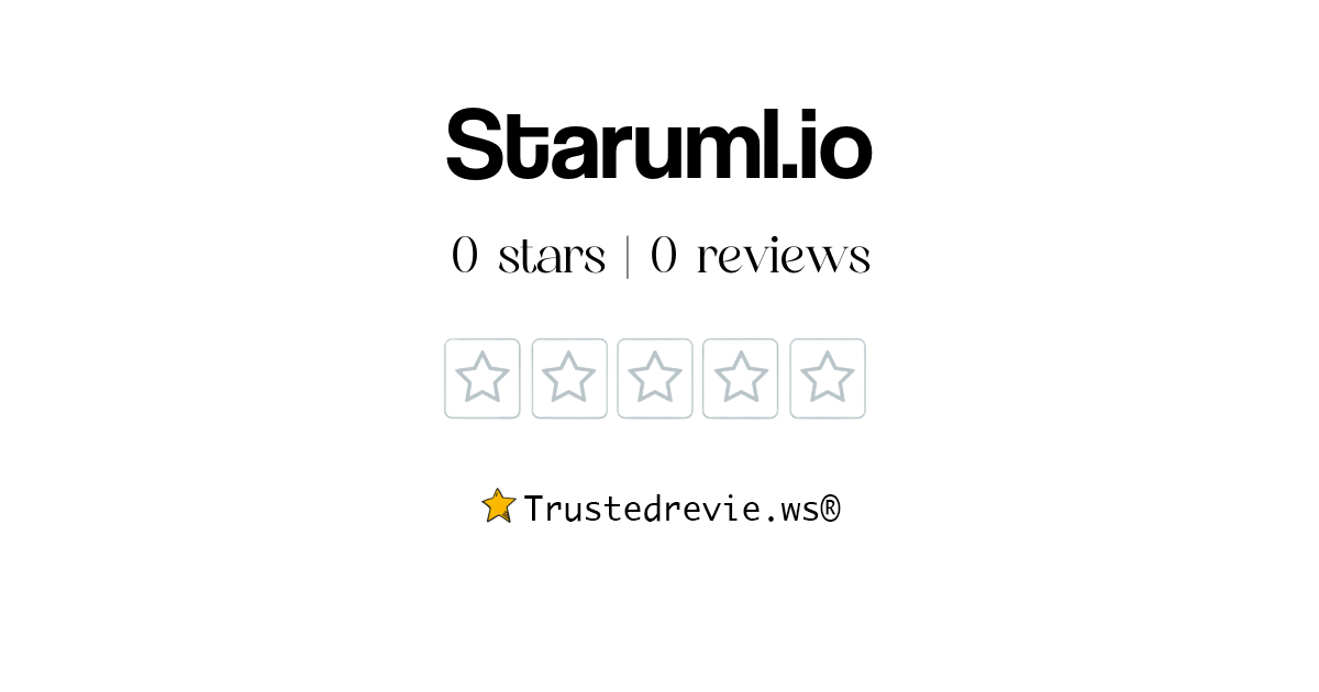 Staruml.io Review: Legit or Scam? [2025 New Reviews]