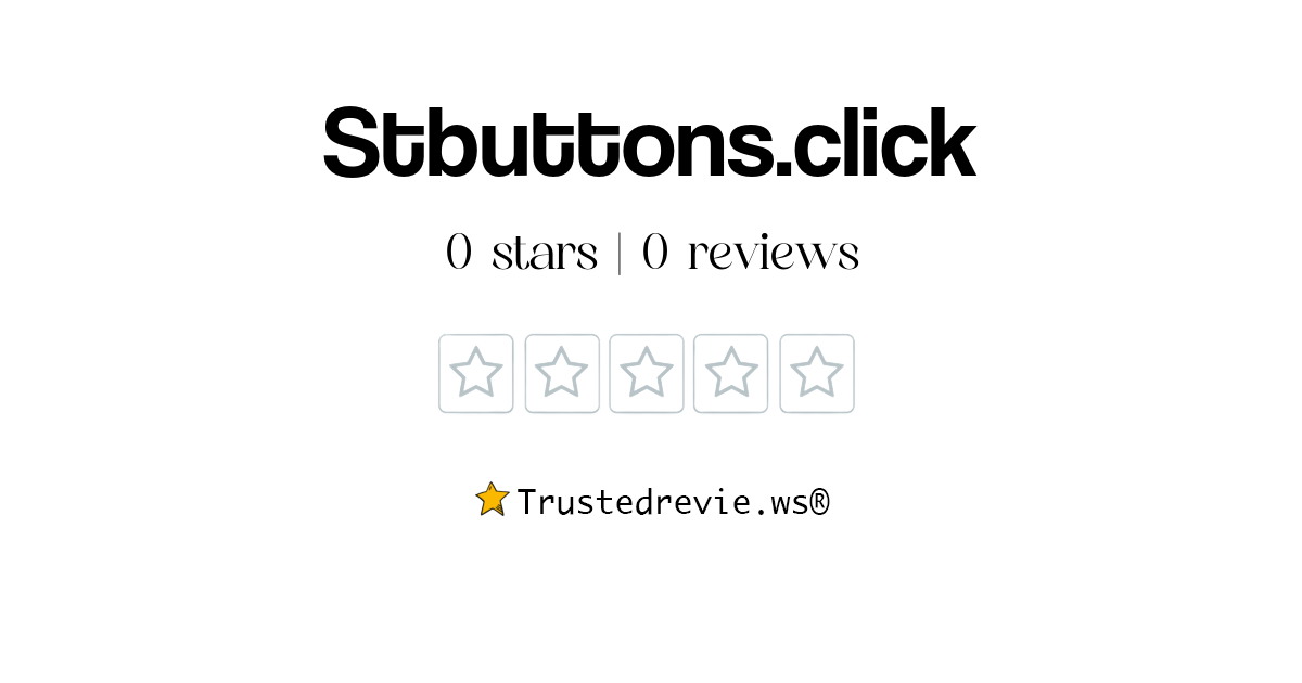 Stbuttons.click Review: Legit or Scam? [2026 New Reviews]
