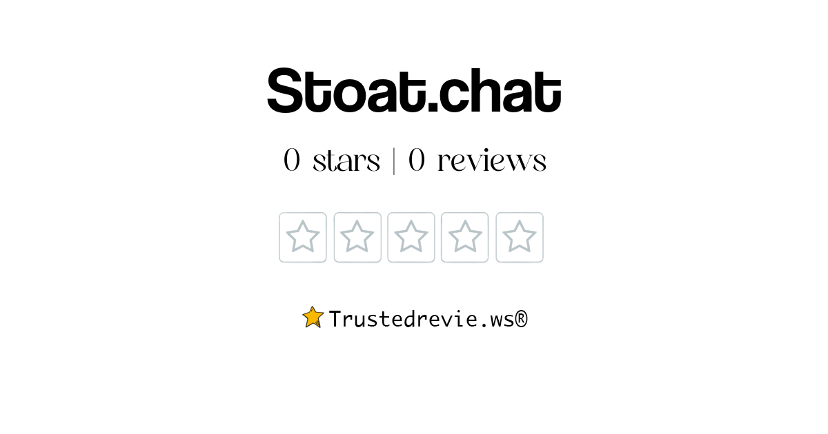 Stoat.chat Review: Legit or Scam? [2026 New Reviews]