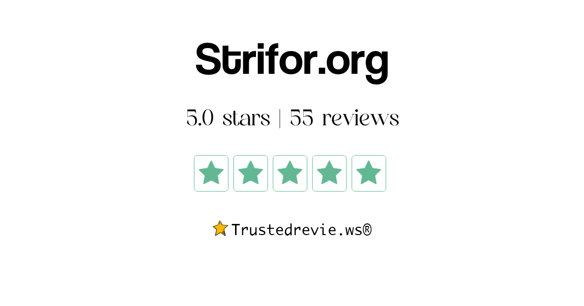 Strifor.org Review: Legit or Scam? [2025 New Reviews]