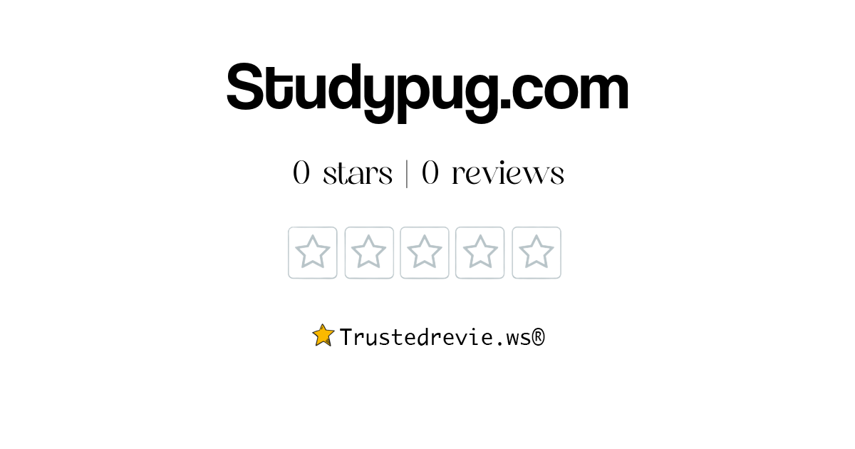 Studypug.com Review: Legit or Scam? [2025 New Reviews]