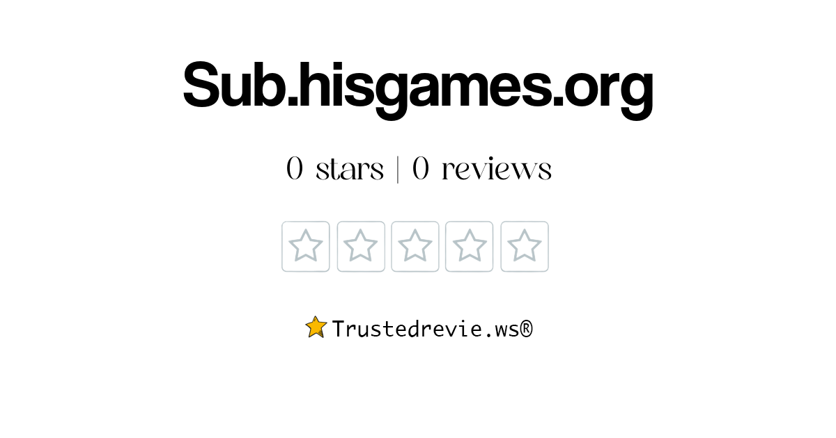 Sub.hisgames.org - Ask Question
