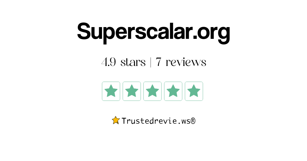 Superscalar.org Review: Legit or Scam? [2024 New Reviews]