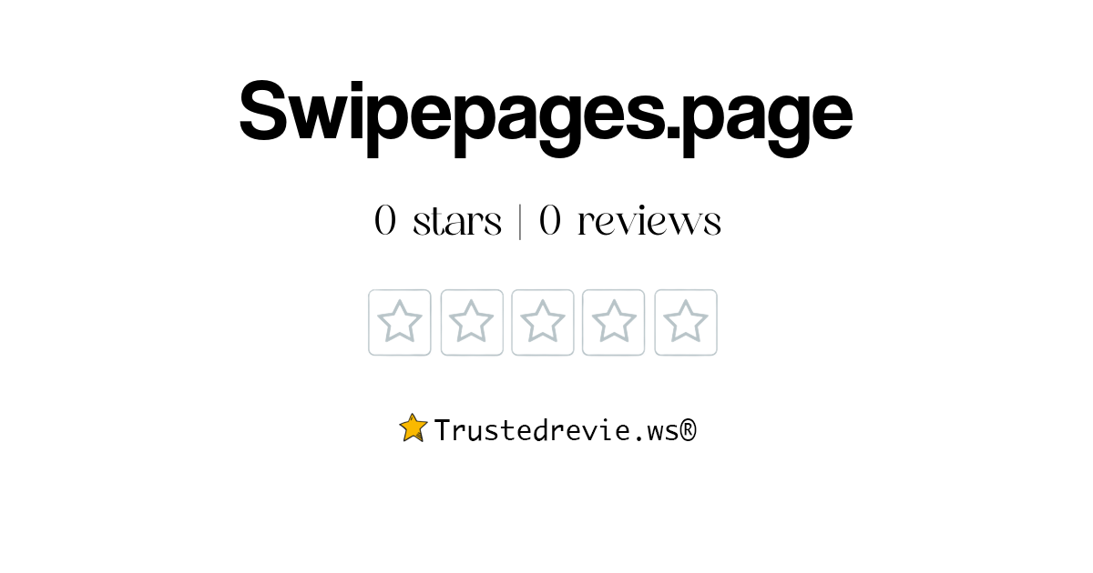 Swipepages.page Review: Legit or Scam? [2024 New Reviews]