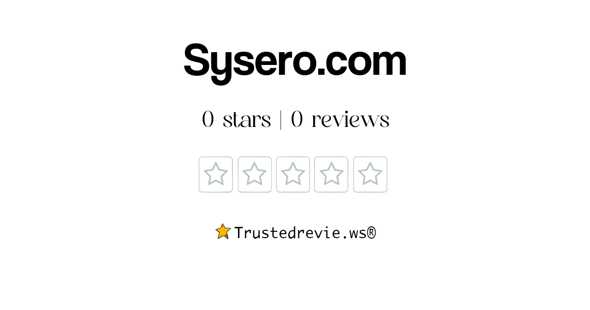 Sysero.com Review: Legit or Scam? [2026 New Reviews]