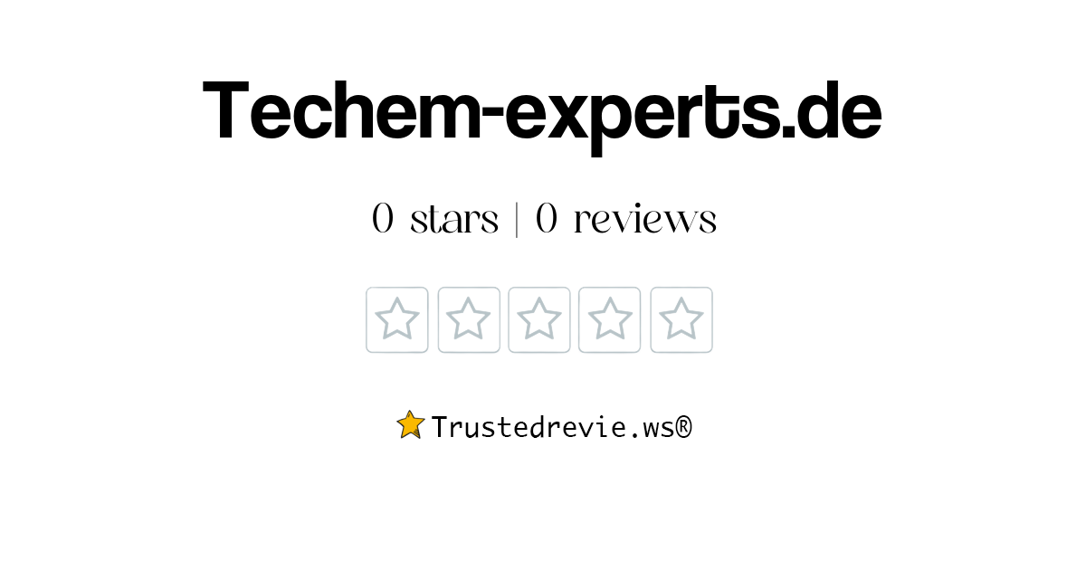 Techem-experts.de Review: Legit or Scam? [2026 New Reviews]